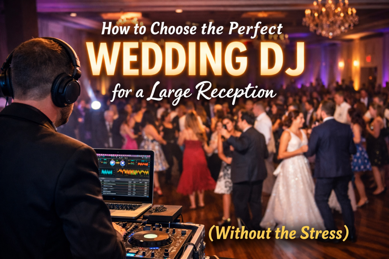 How to Choose the Perfect Wedding DJ for a Large Reception (Without the ...